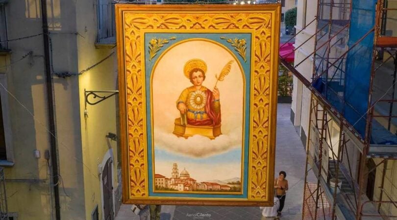 A Vallo della Lucania svelato il quadro di San Pantaleone: inizia il ...