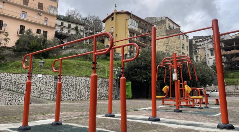 Anche il Comune di Futani ha la sua area fitness all'aperto - InfoCilento