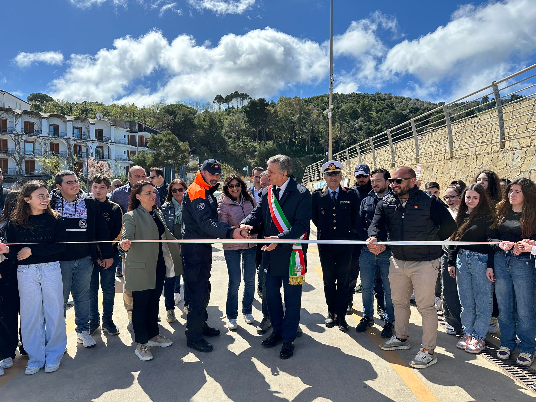 San Marco di Castellabate, inaugurata questa mattina l’isola ecologica ...