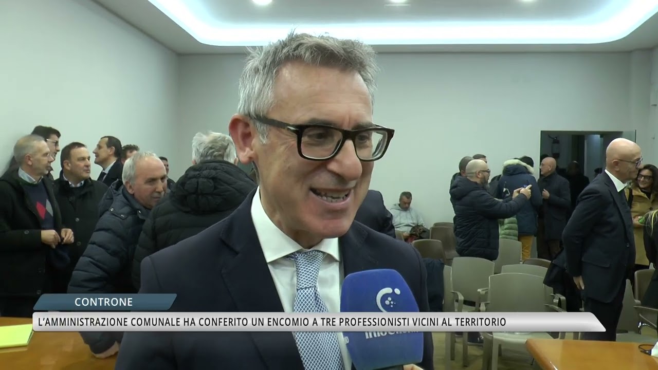 Controne, l'amministrazione comunale ha conferito un encomio a tre ...