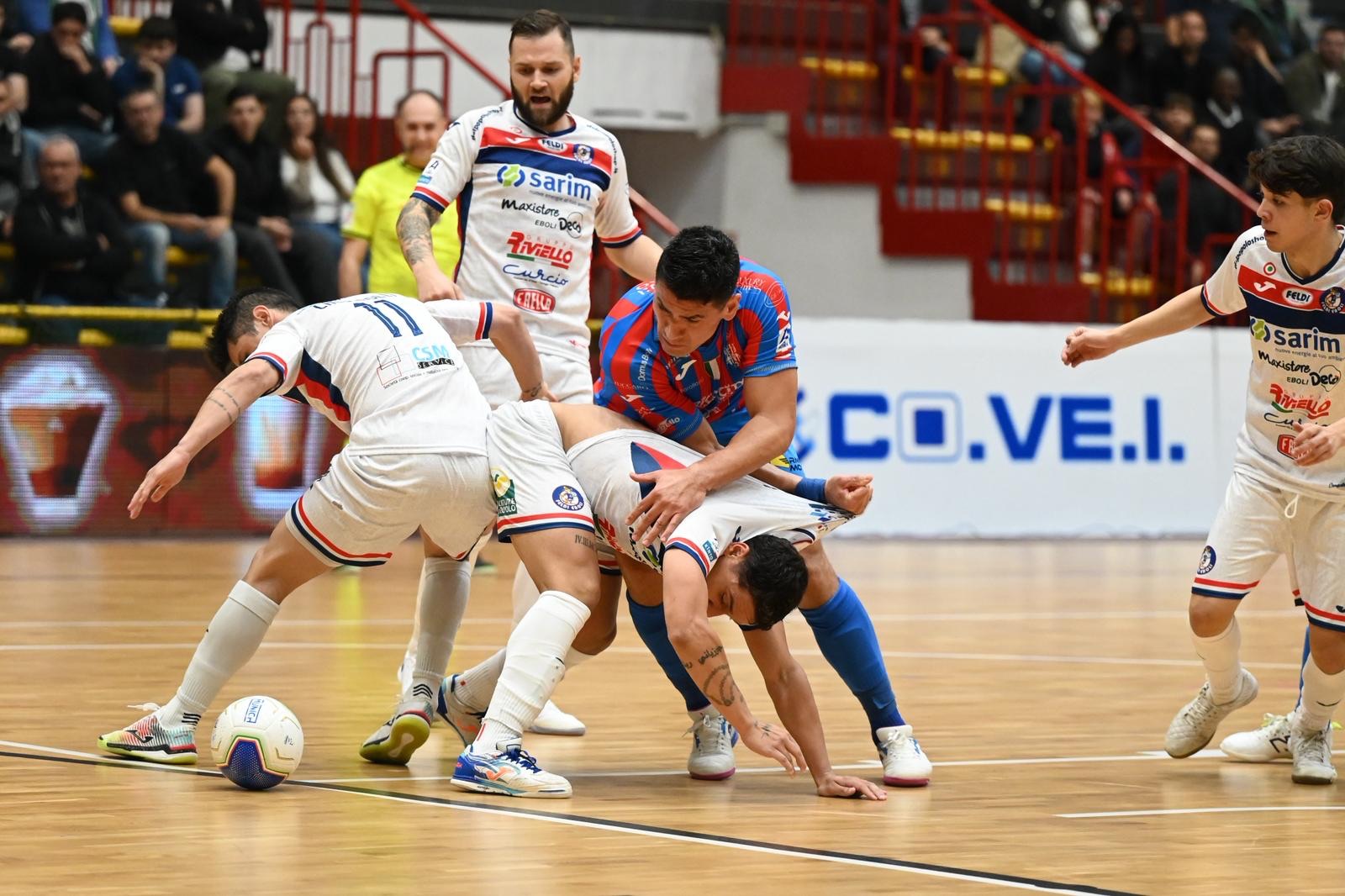 Calcio a 5: La Feldi Eboli cede 4-3 contro la Meta Catania - InfoCilento